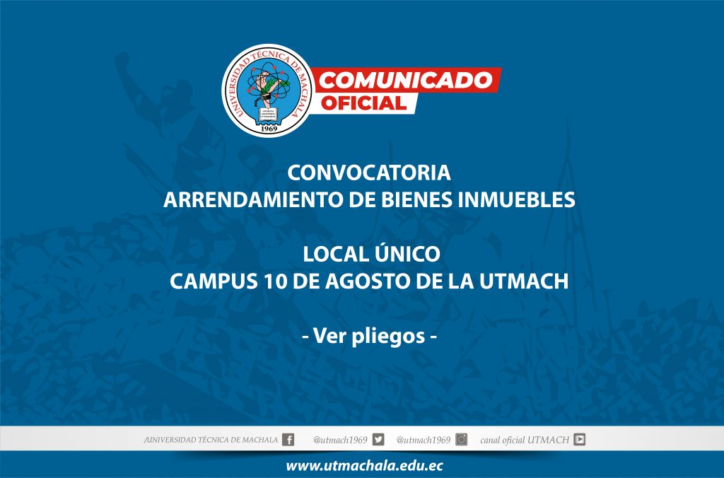 UTMACH | Universidad Técnica de Machala